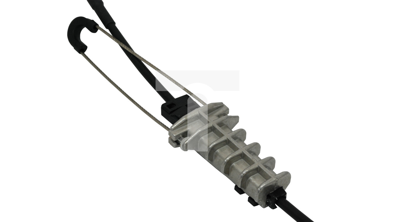 Uchwyt odciągowy 15kN do kabli o średnicy 10-16 mm, linka 240 mm ...