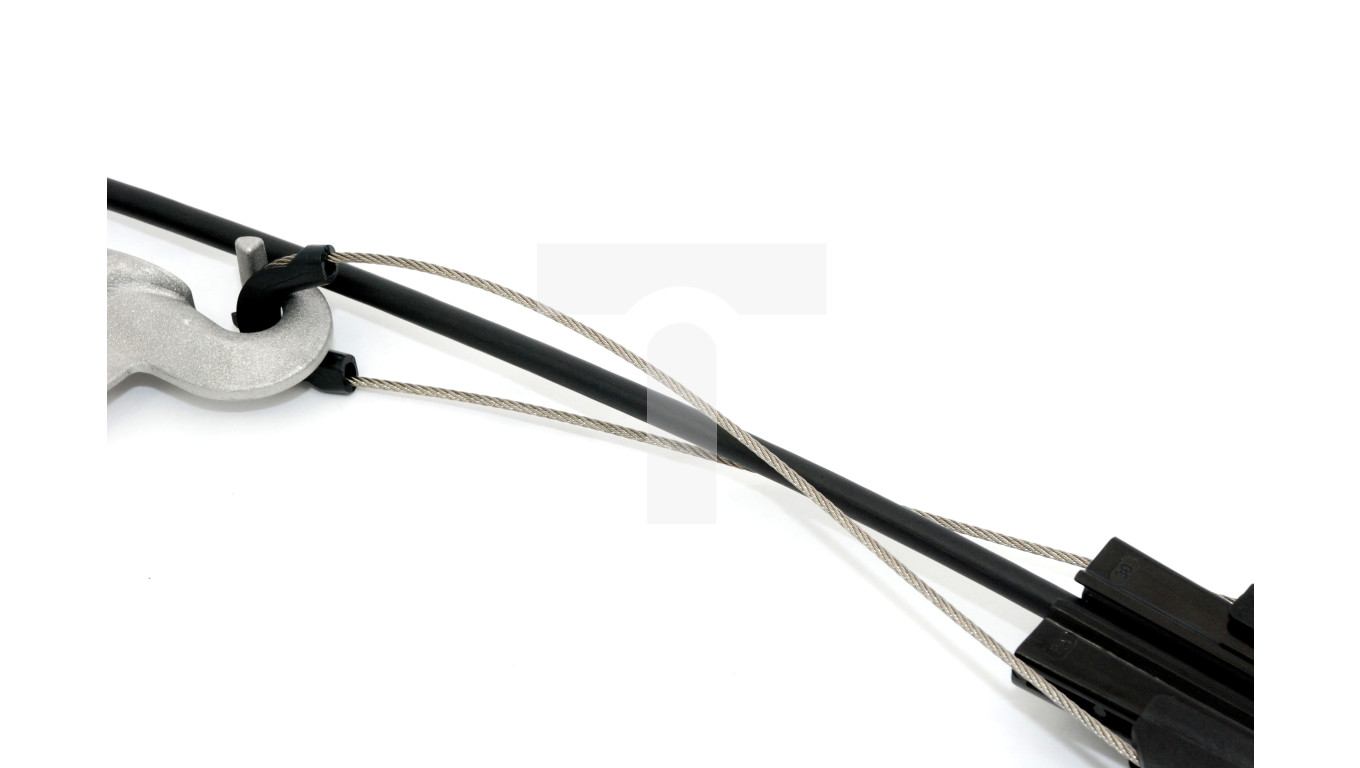 Uchwyt odciągowy do kabli o średnicy 10-16 mm, 17.5kN, linka 340 mm ...
