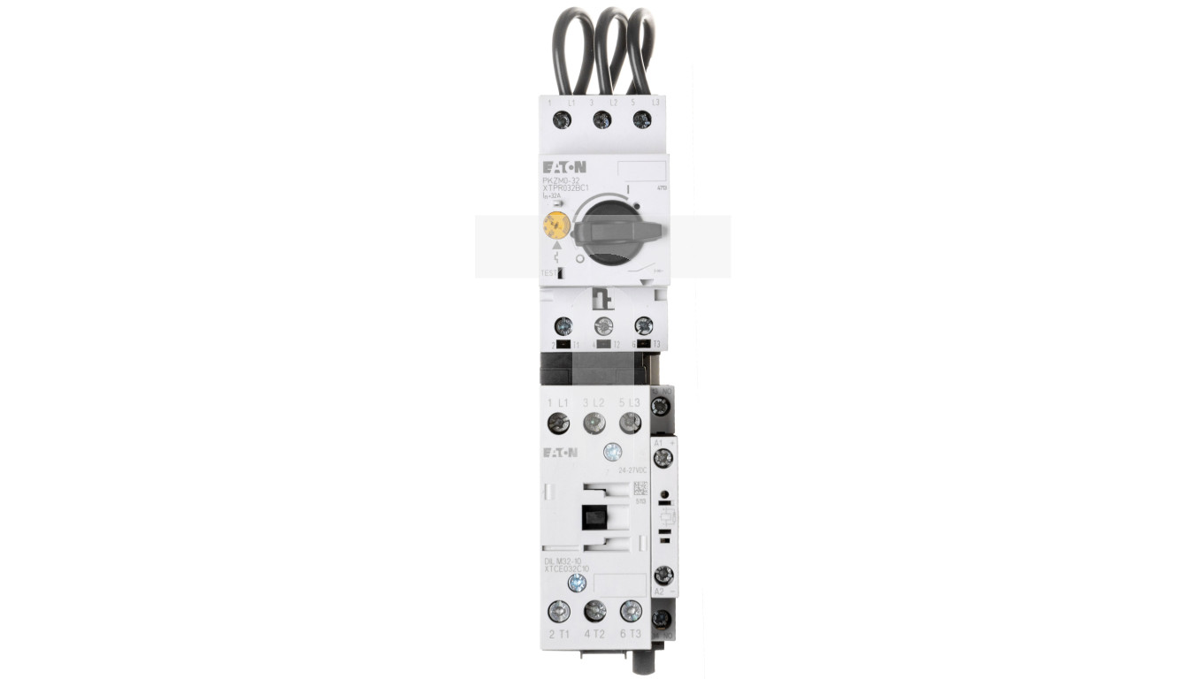 Układ rozruchowy 15kW 29,3A 24V DC montaż na szynie zbiorczej MSC-D-32 ...