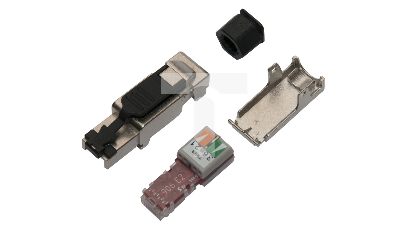 Uniwersalny przemysłowy konektor RJ45 CAT6 STP samozaciskowy SXRJ45-6 ...