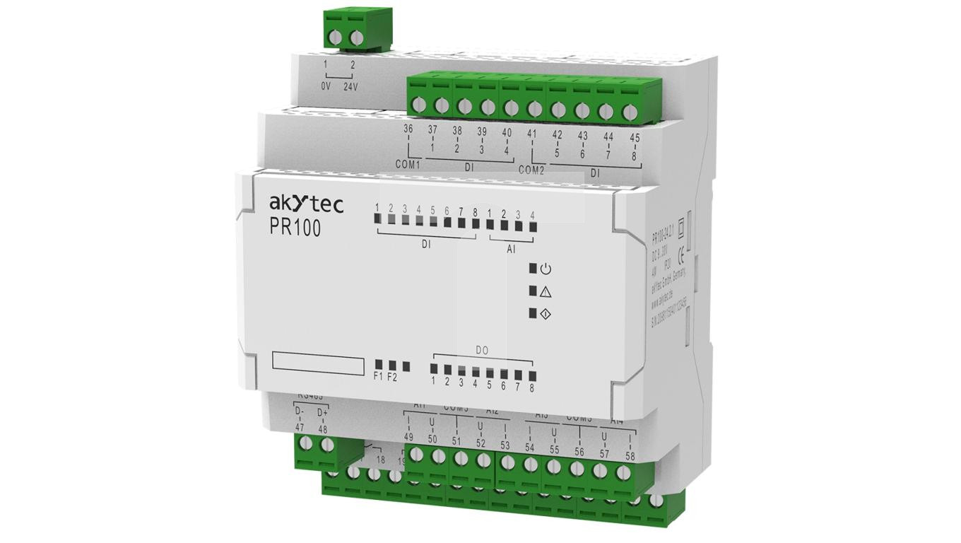 Uniwersalny, programowany ministerownik PLC, 8DI, 8DO, 4AI, 1RS485, 24 ...