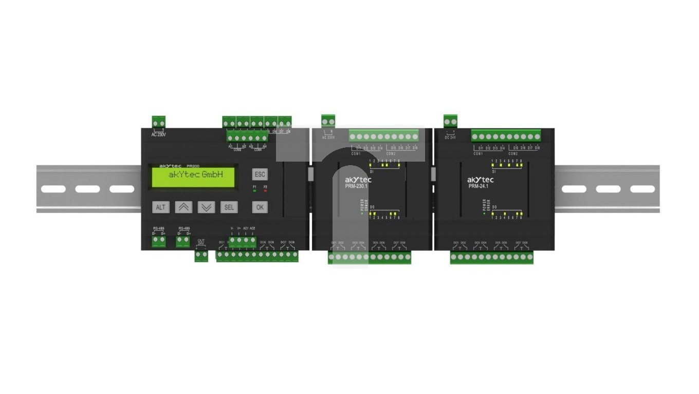 Uniwersalny, programowany sterownik PLC z wyświetlaczem LCD, 8DI, 8DO ...