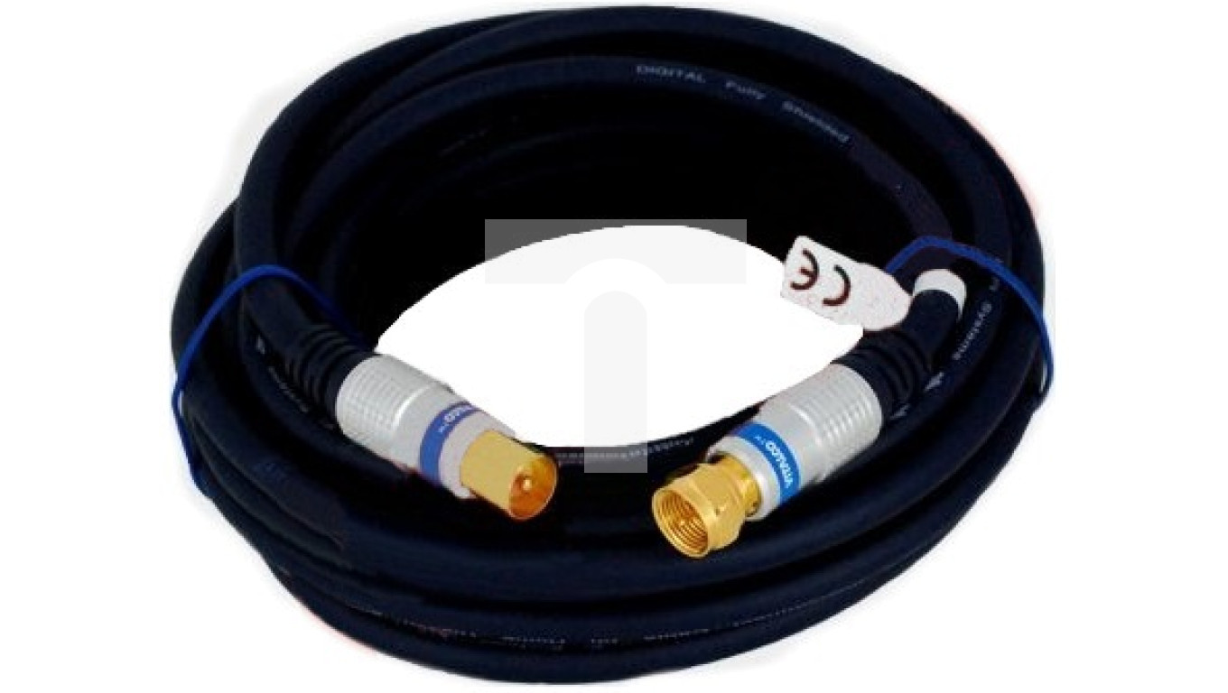 VITALCO AK60 Kabel antenowy SAT TV F (wtyk) / IEC (wtyk) 1,5m – VITALCO | TIM SA