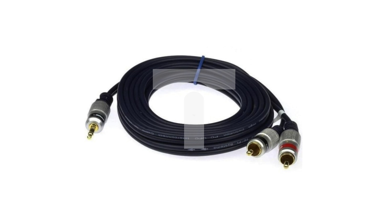 VITALCO JKD10 Kabel Audio AUX mini Jack 3,5mm Stereo (wtyk) / 2x RCA Cinch (wtyk) 30m – VITALCO ...