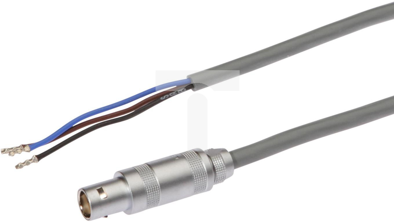 VK200940, kabel połączeniowy, 2 m, żeński Lemo (gniazdo) 3-pinowy ...