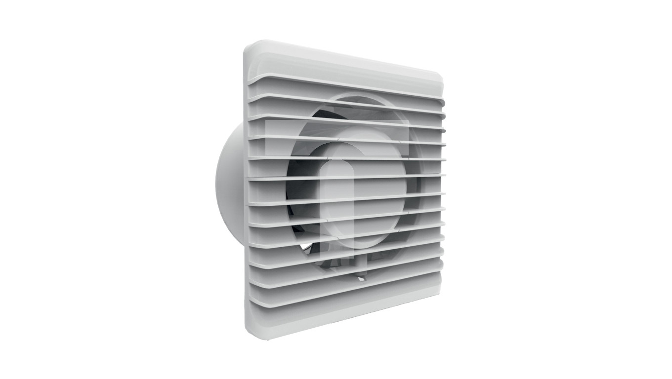 Wentylator łazienkowy 100mm, natynkowy z czujnikiem wilgoci i wyłącznikiem czasowym,OR-WL-3200 ...