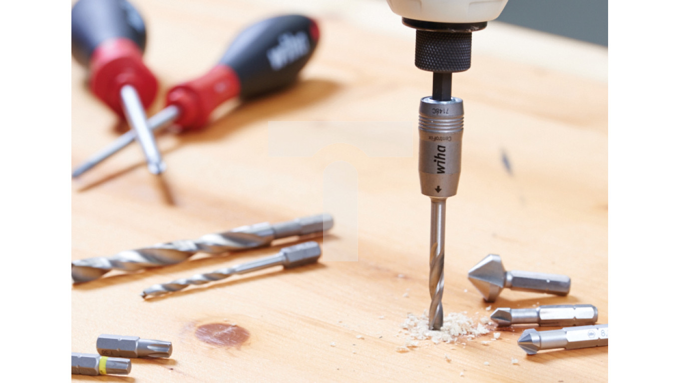 Wiha Uchwyt na bity CentroFix Force blokowany mechanicznie 1/4 ...