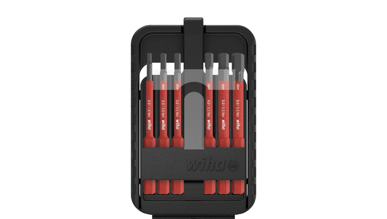 Wiha zestaw bitów slimBit electric SW2 - SW6 43156 – WIHA | TIM SA