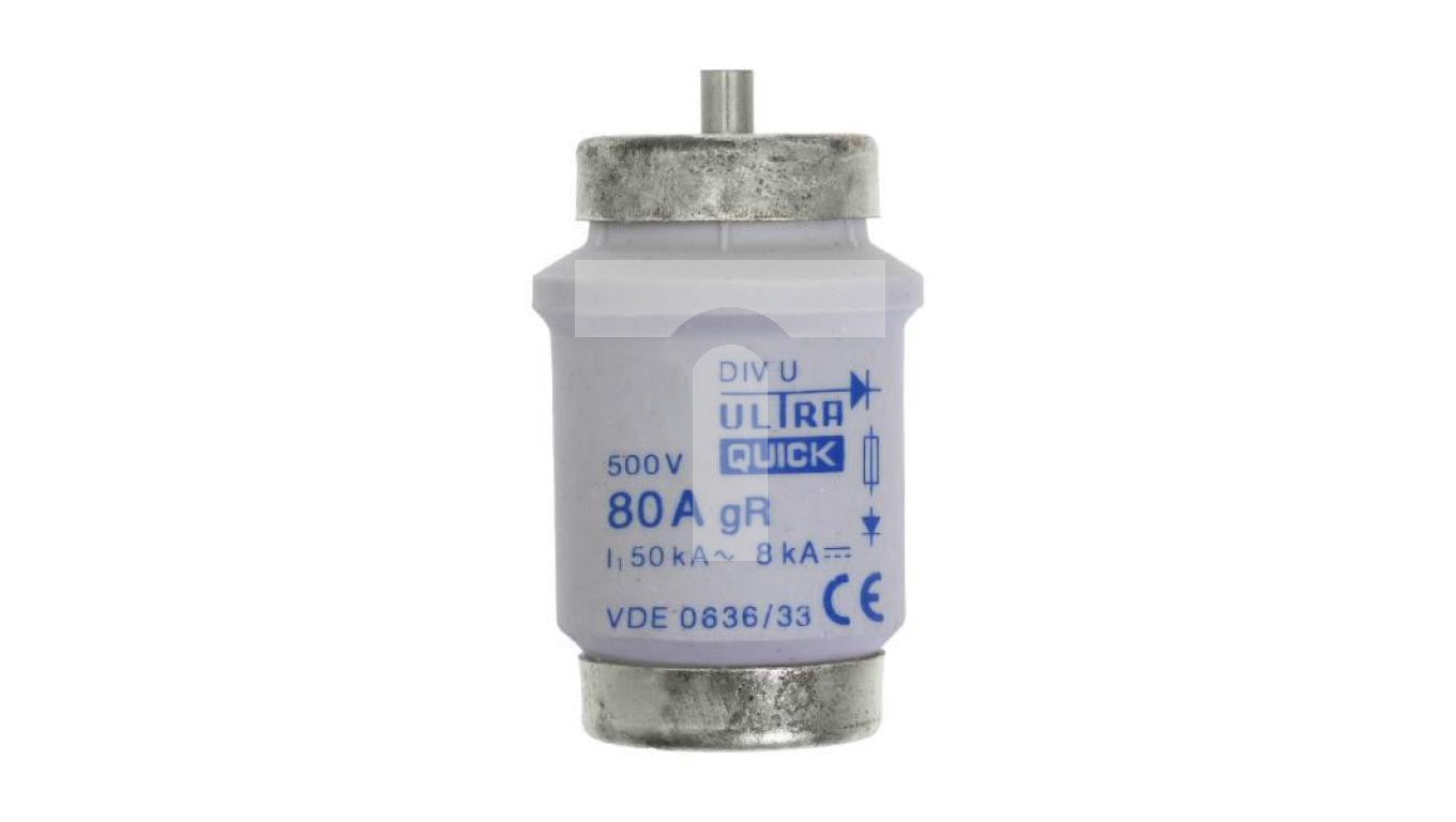 Wkładka DIV 80A gR 500V AC E125 80D125R – EATON | TIM SA