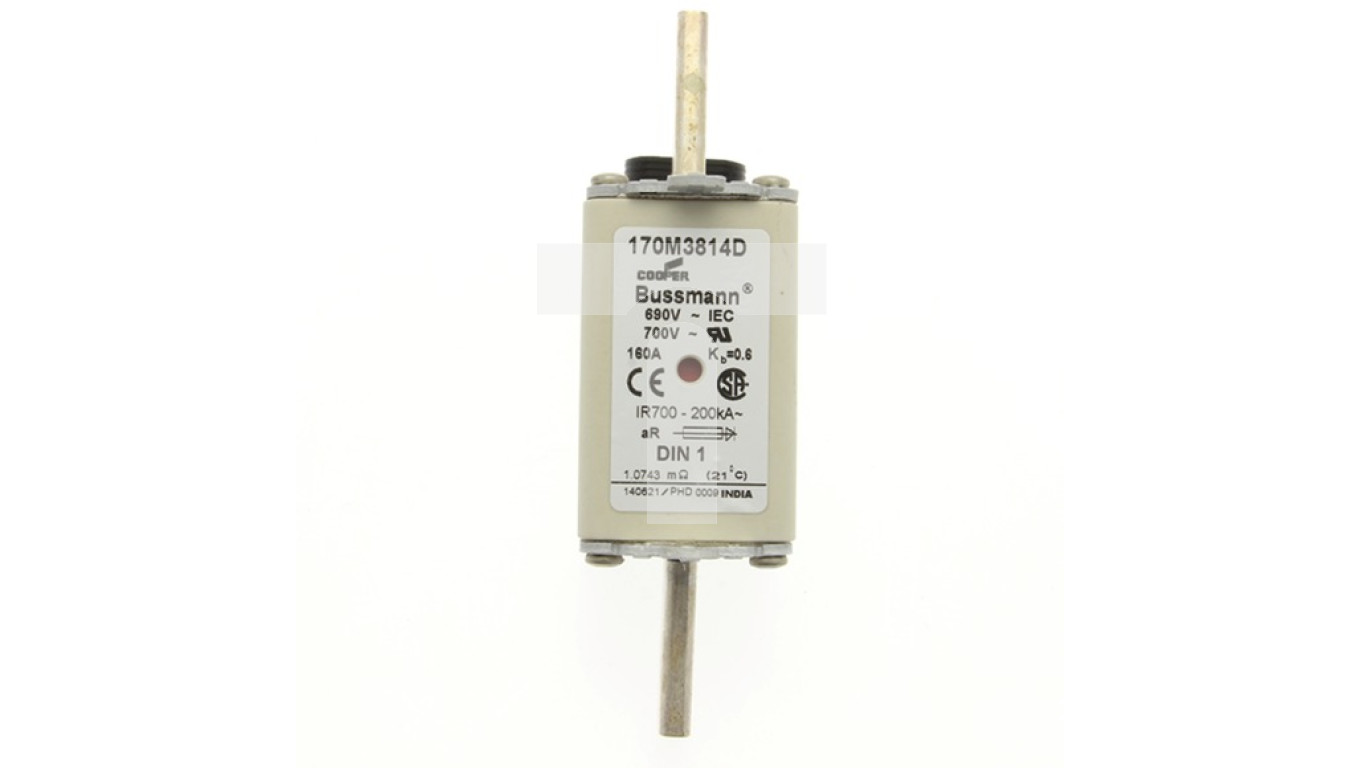 Wkładka bezpiecznikowa DIN1 160A aR 690V 170M3814D – EATON | TIM SA