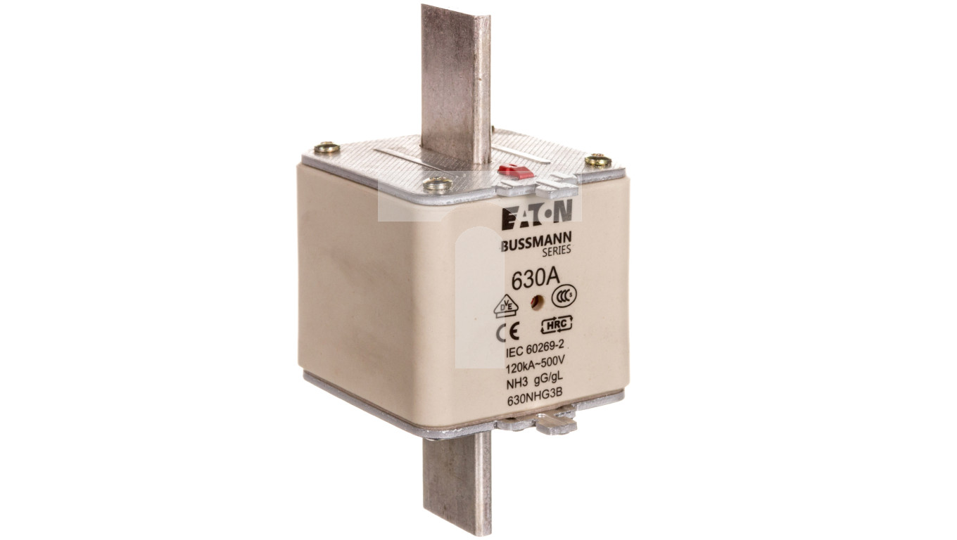 Wkładka bezpiecznikowa NH3 630A gL/gG 500V 630NHG3B – EATON | TIM SA