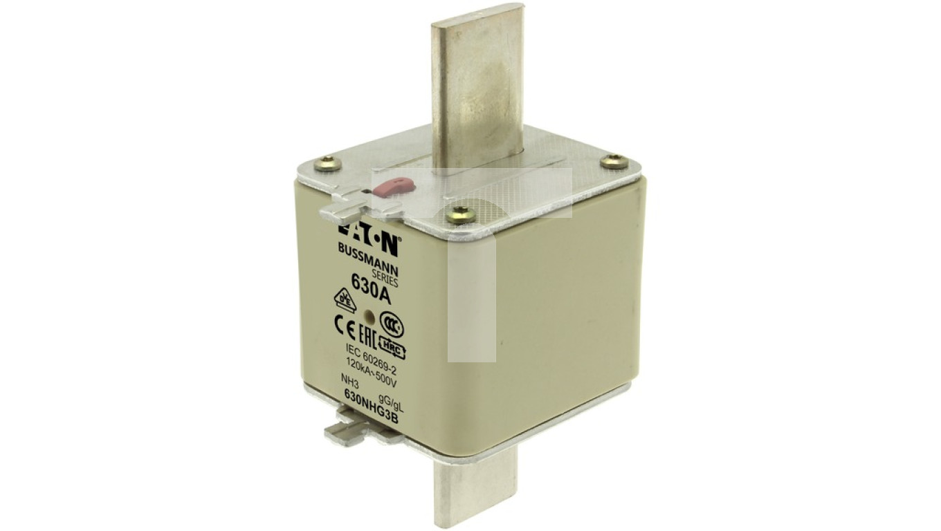 Wkładka bezpiecznikowa NH3 630A gL/gG 500V 630NHG3B – EATON | TIM SA