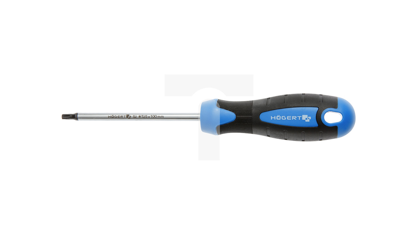 Wkrętak torx T10, 100 mm, stal S2 – HOGERT TECHNIK | TIM SA