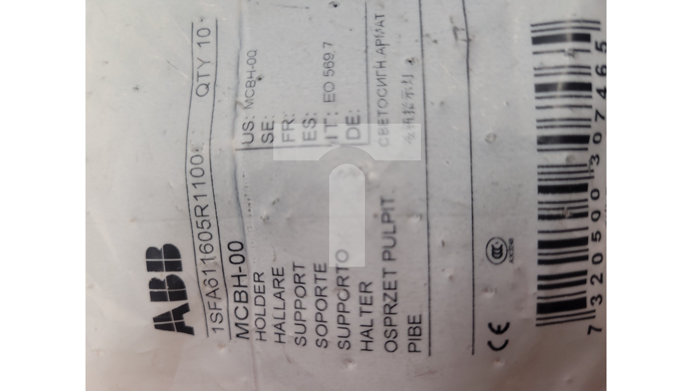 Wspornik do 3 styków MCBH-00 – ABB 4 | TIM SA