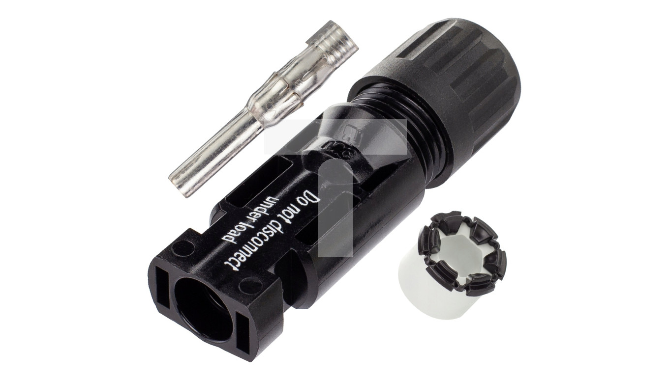 Wtyk MC4 złącze solarne Konektor na przewód 4-6mm2 Staubli (Multi ...