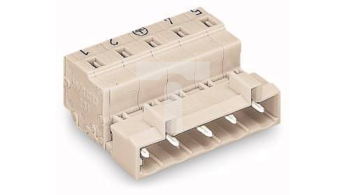 Wtyk MCS-MIDI Classic 4-biegunowy jasnoszary raster 7,5mm 723-604/000-042 /50szt./ – WAGO | TIM SA