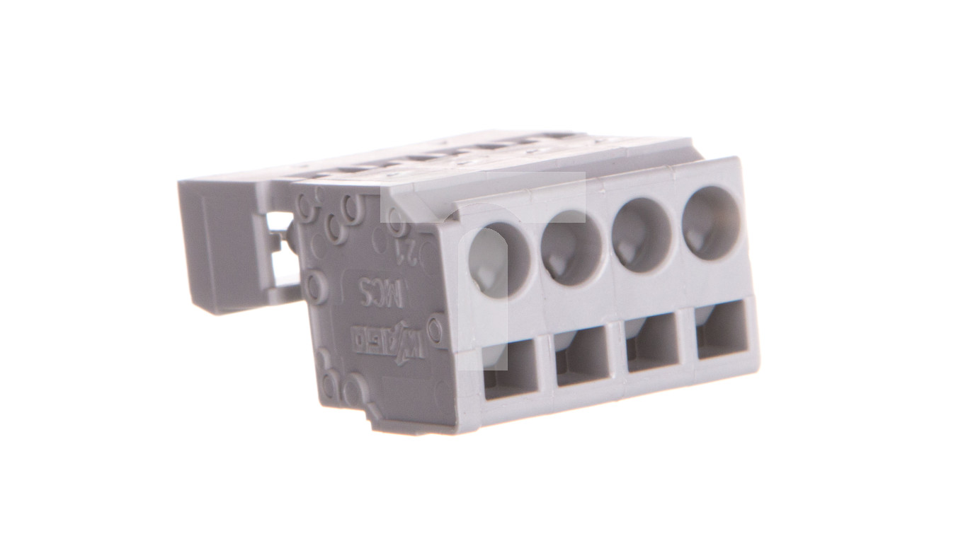 Wtyk MCS-MIDI Classic 4-biegunowy szary raster 5mm 231-604 – WAGO | TIM SA