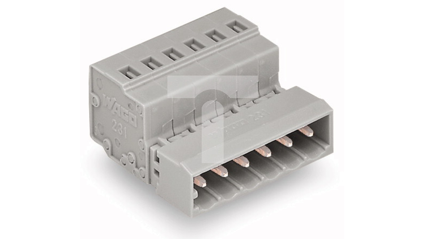 Wtyk MCS-MIDI Classic 4-biegunowy szary raster 5mm 231-604 – WAGO | TIM SA