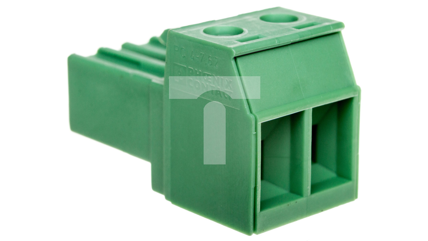 Wtyk śrubowy do płytek drukowanych 2P zielony PC 4/ 2-ST-7,62 1804904 /50szt./ – PHOENIX CONTACT ...