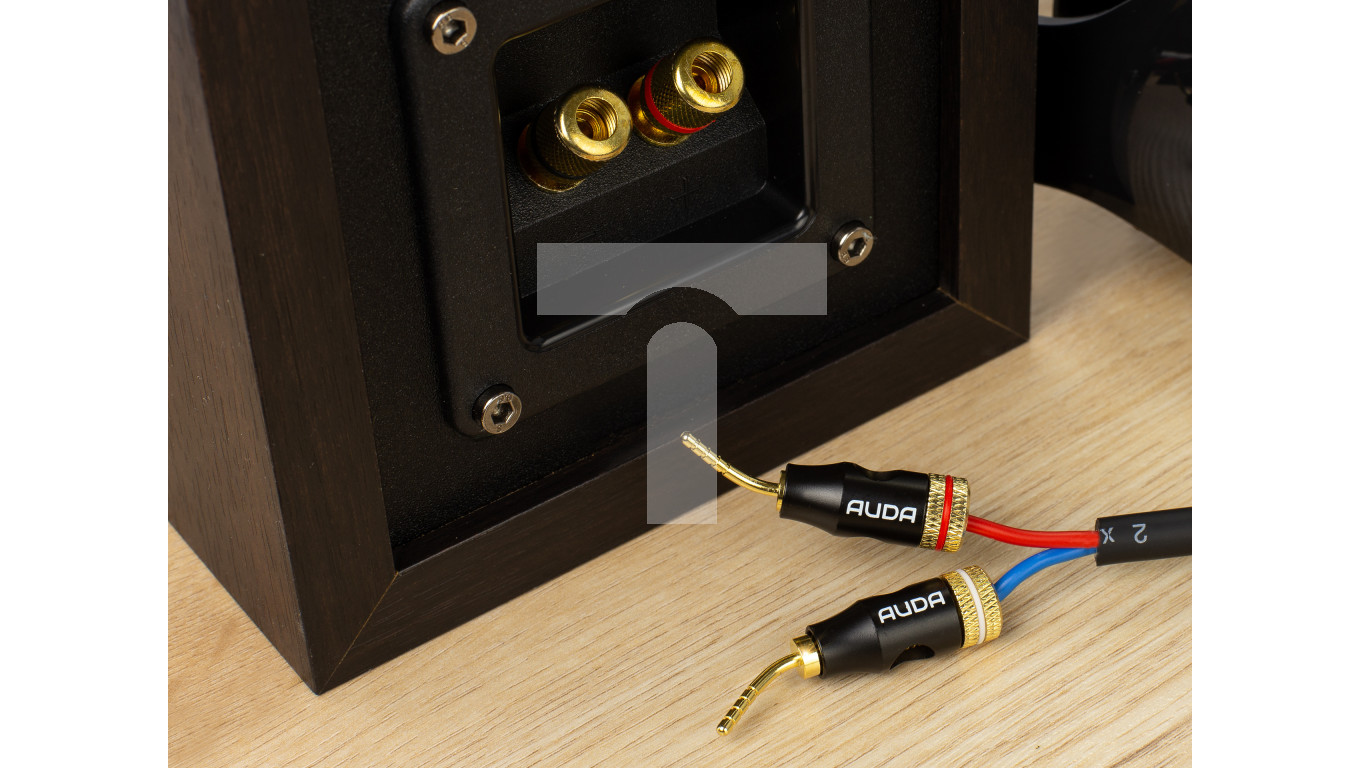 Wtyk szpilka głośnikowy AUDA Prestige czerwony – AUDA | TIM SA