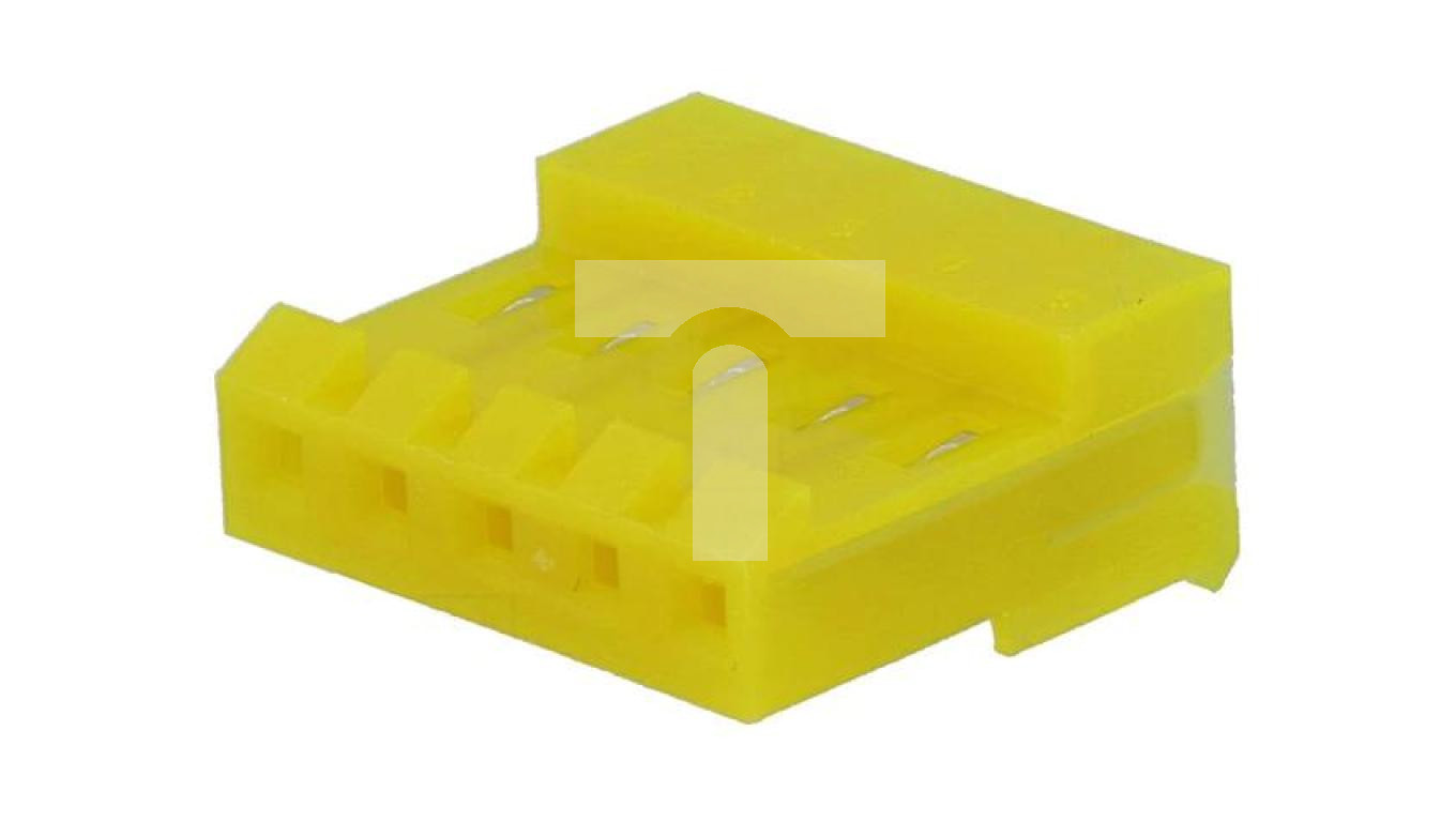 Wtyk wire-board żeński MTA-156 3,96mm 5-pin IDC do kabla 3-640427-5 ...