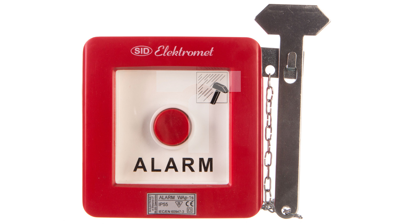Wyłącznik alarmowy 1Z 1R 12A /ALARM TECHNICZNY/ IP55 WAp-1s 921551 ...