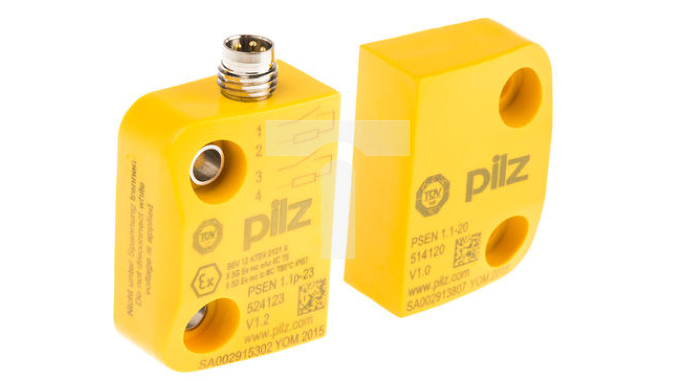 Wyłącznik magnetyczny bezpieczeństwa 2Z 24V DC PSEN 1.1p-20/PSEN 1.1-20 504220, 1-W0QA7 504220 ...