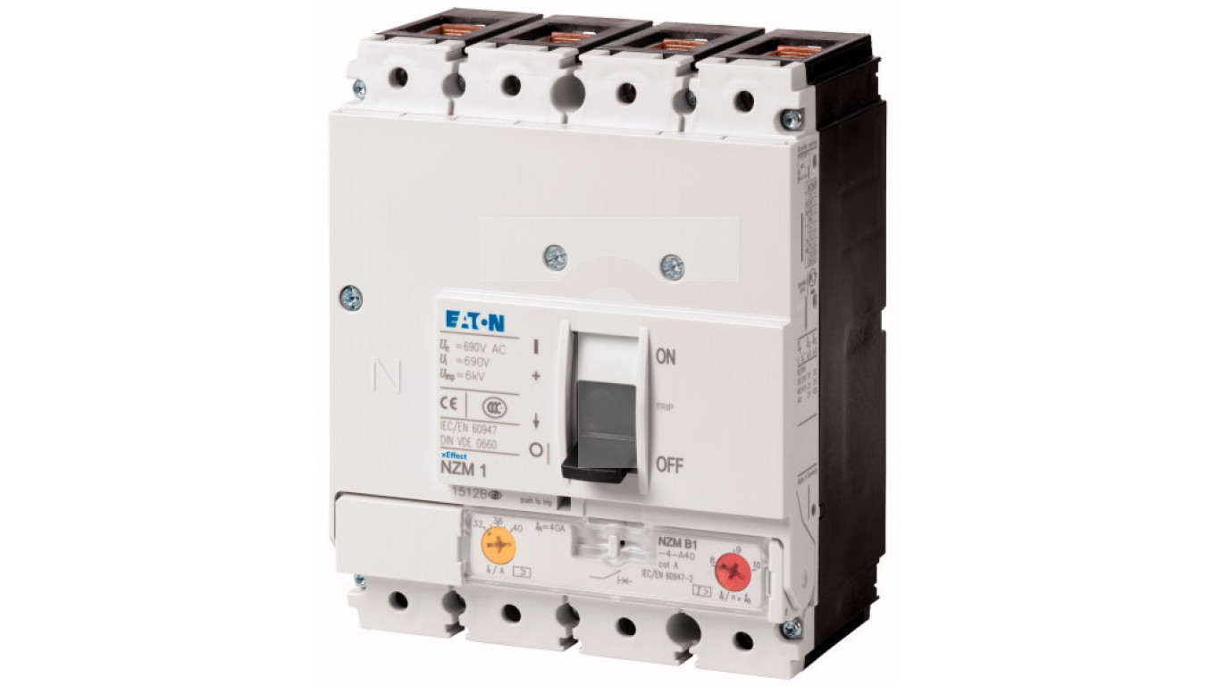 Wyłącznik mocy 125A 4P 36kA NZMC1-4-A125 271418 – EATON | TIM SA