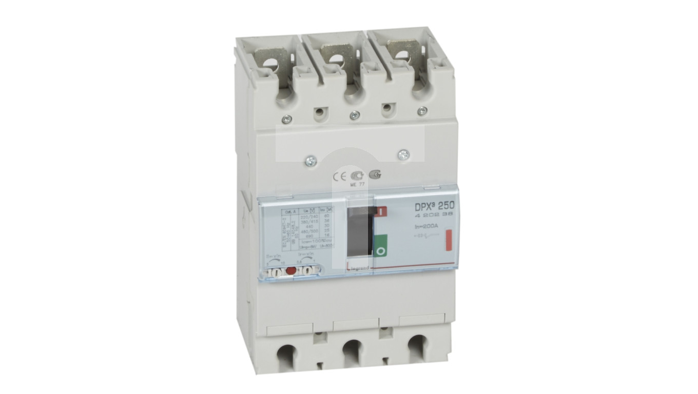 Wyłącznik mocy 200A 3P 36kA DPX3 250 420238 – LEGRAND | TIM SA