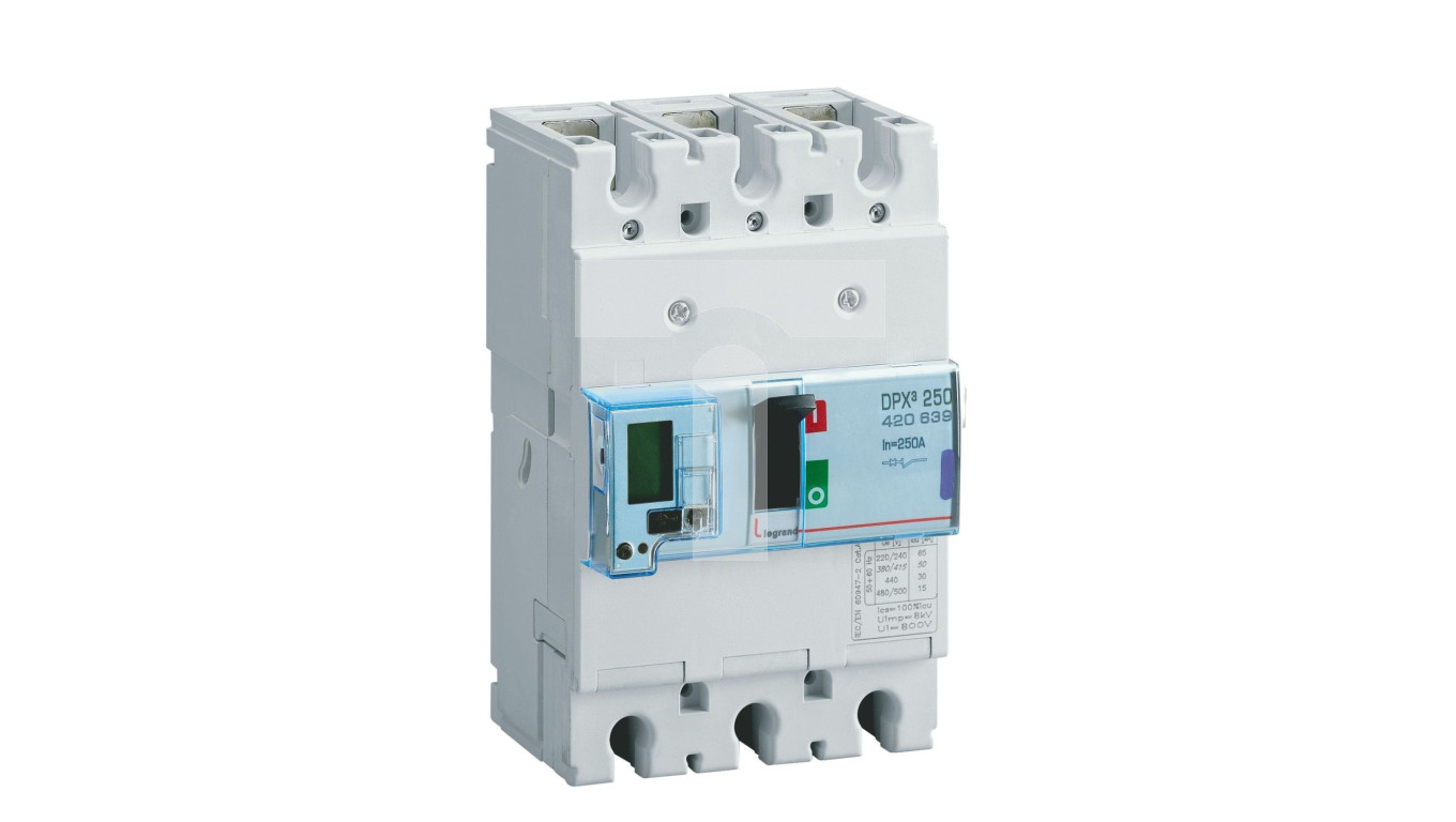 Wyłącznik mocy 250A 3P 70kA DPX3 250 EL 420639 – LEGRAND | TIM SA