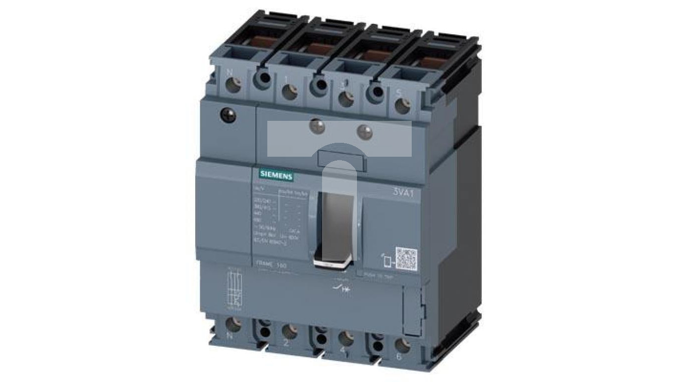 Wyłącznik mocy 4P 63A Icu=36kA 415V AC wyzwalacz TM210 LI przyłącza ramowe 3VA1163-4ED46-0AA0 ...