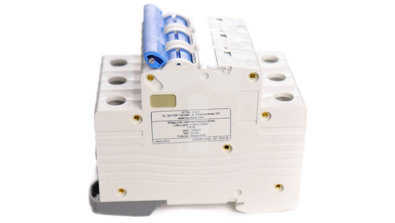 Wyłącznik nadprądowy B10 10A 3P 6kA AC LC-Tec – LC-Tec | TIM SA