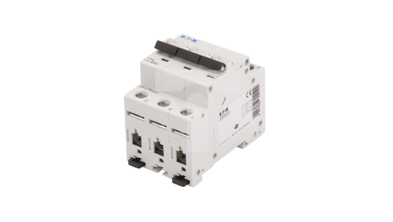 Wyłącznik nadprądowy 3P B 40A 6kA AC CLS6-B40/3-DP 270412 – EATON | TIM SA