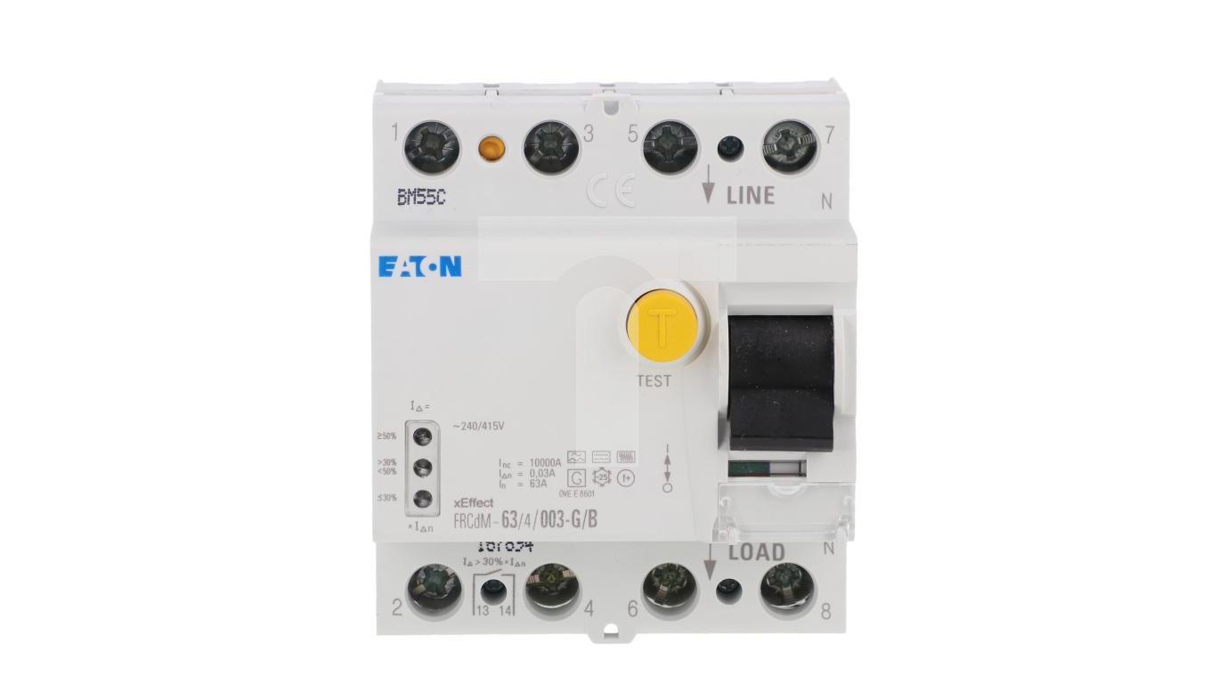 Wyłącznik różnicowoprądowy 4P 63A 0,03A typ G/B FRCdM-63/4/003-G/B ...