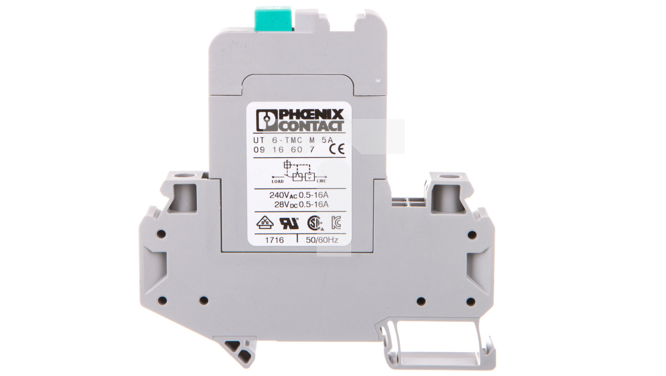 Wyłącznik zabezpieczający termomagnetyczny 6mm2 1P 5A UT 6-TMC M 5A ...