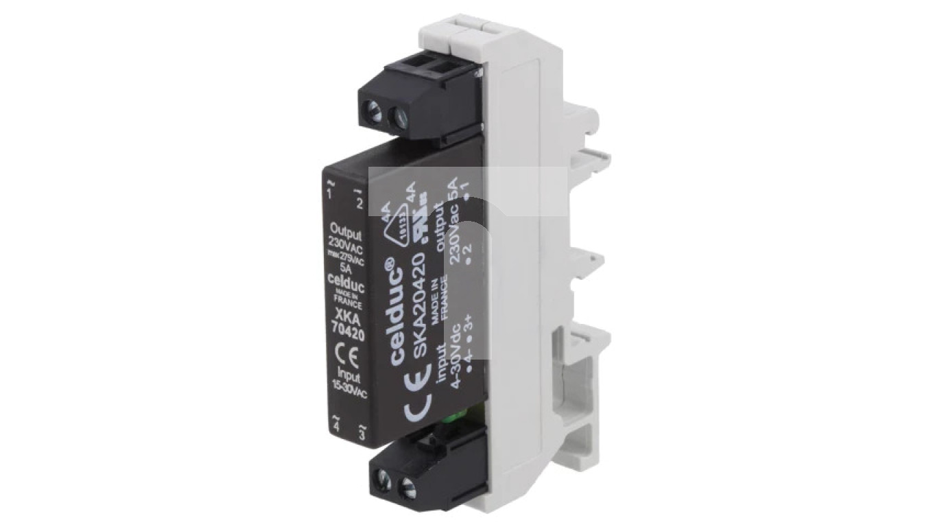 XKA70420 Przekaźnik półprzewodnikowy Uster: 15...30VAC,15...30VDC 6,5A ...