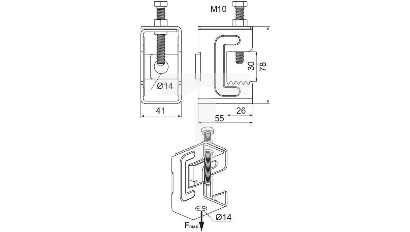 Zacisk ZCS1 (STD) 752553 – BAKS | TIM SA