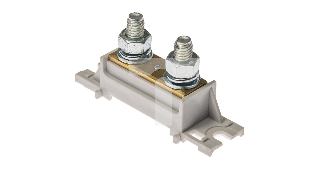 Zacisk prądowy 2x35mm2 szary bez pokrywy na szynę TH35 E.4120SP-BP ...