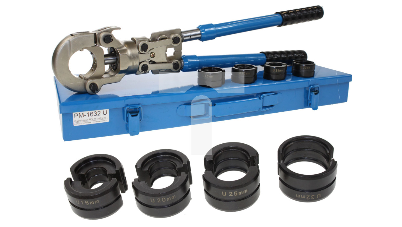 Zaciskarka do rur PEX-AL-PEX 16-20-25-32 U / Praska do PEX 16U-20U-25U ...