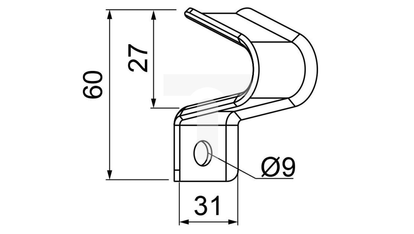 Zaczep dwuteownika ZDW 751006 – BAKS | TIM SA