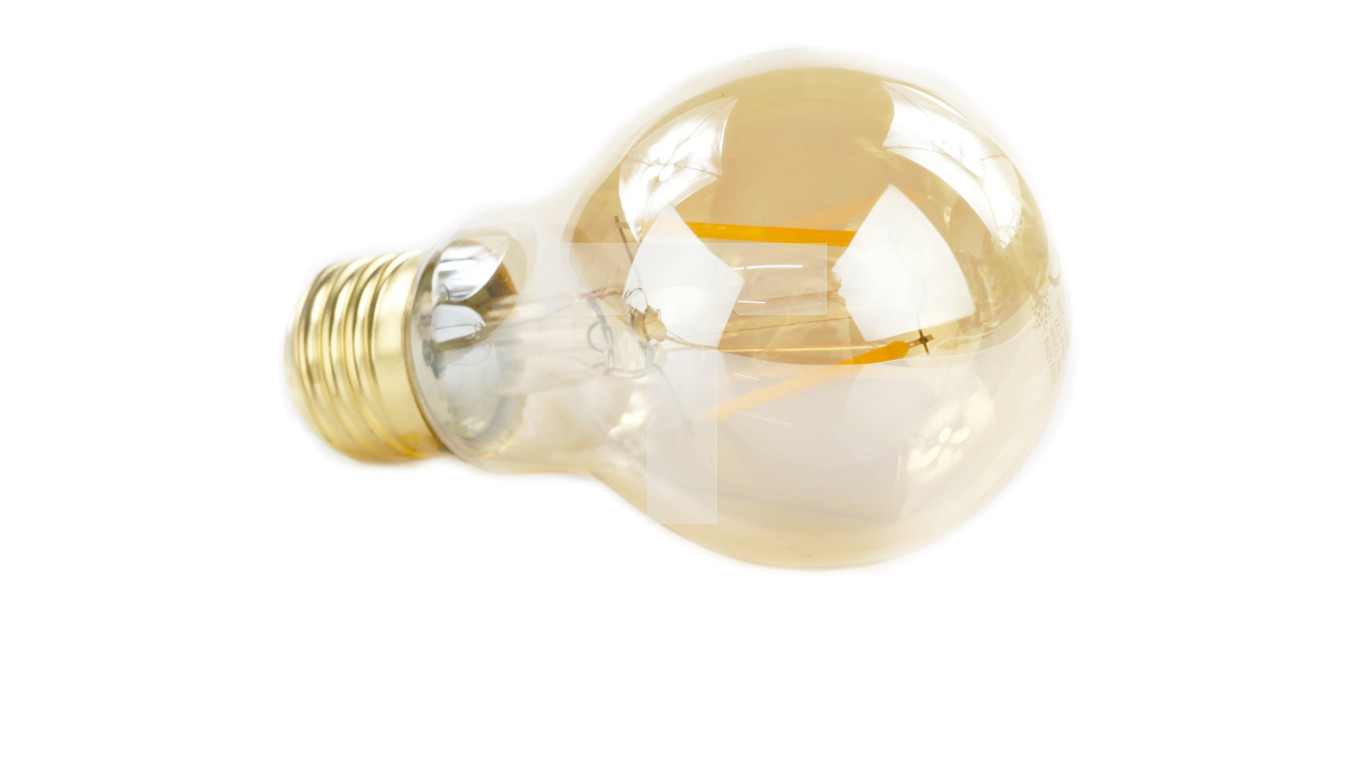 Żarówka Led Filament E27 2w A60 210lm Duża Kulka Ciepła Biała 2400k