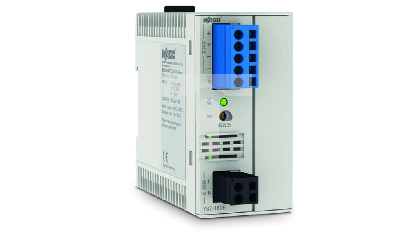 Zasilacz CLASSIC Power 100-240V AC / 24V DC-2A 787-1606 EPSITRON – WAGO ...