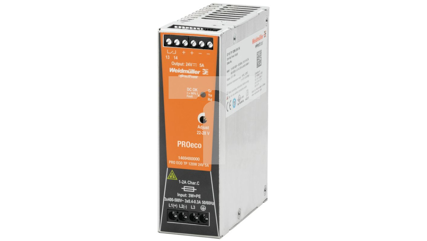 Zasilacz DC PRO ECO 120W 12V 10A 1469580000 – Weidmuller Sp. z o.o ...
