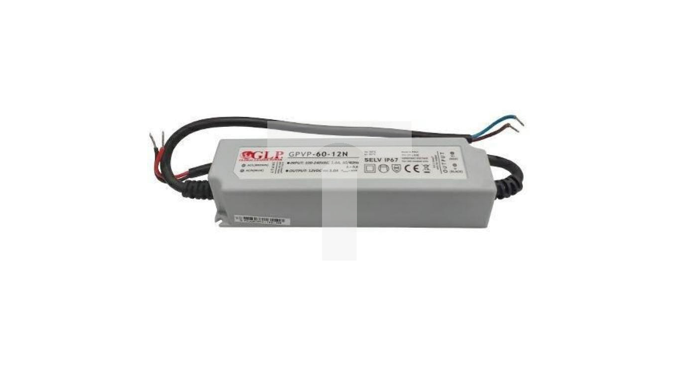 Zasilacz GPVP 90W 24VDC ip67 gpvp-90-24 3,75A z filtrem pfc glp do led ...