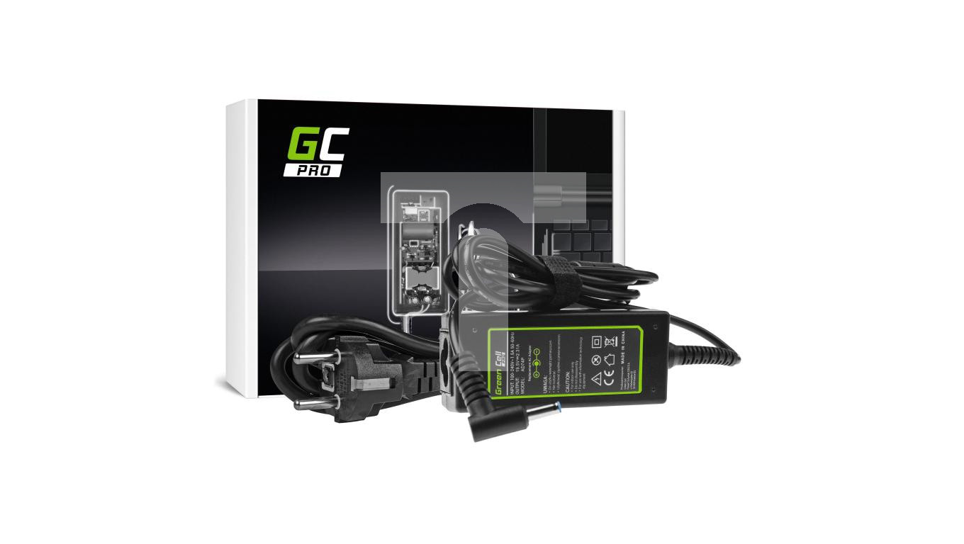 Zasilacz Green Cell PRO 19.5V 2.31A 45W do HP 250 G2 G3 G4 G5 255 G2 G3 ...
