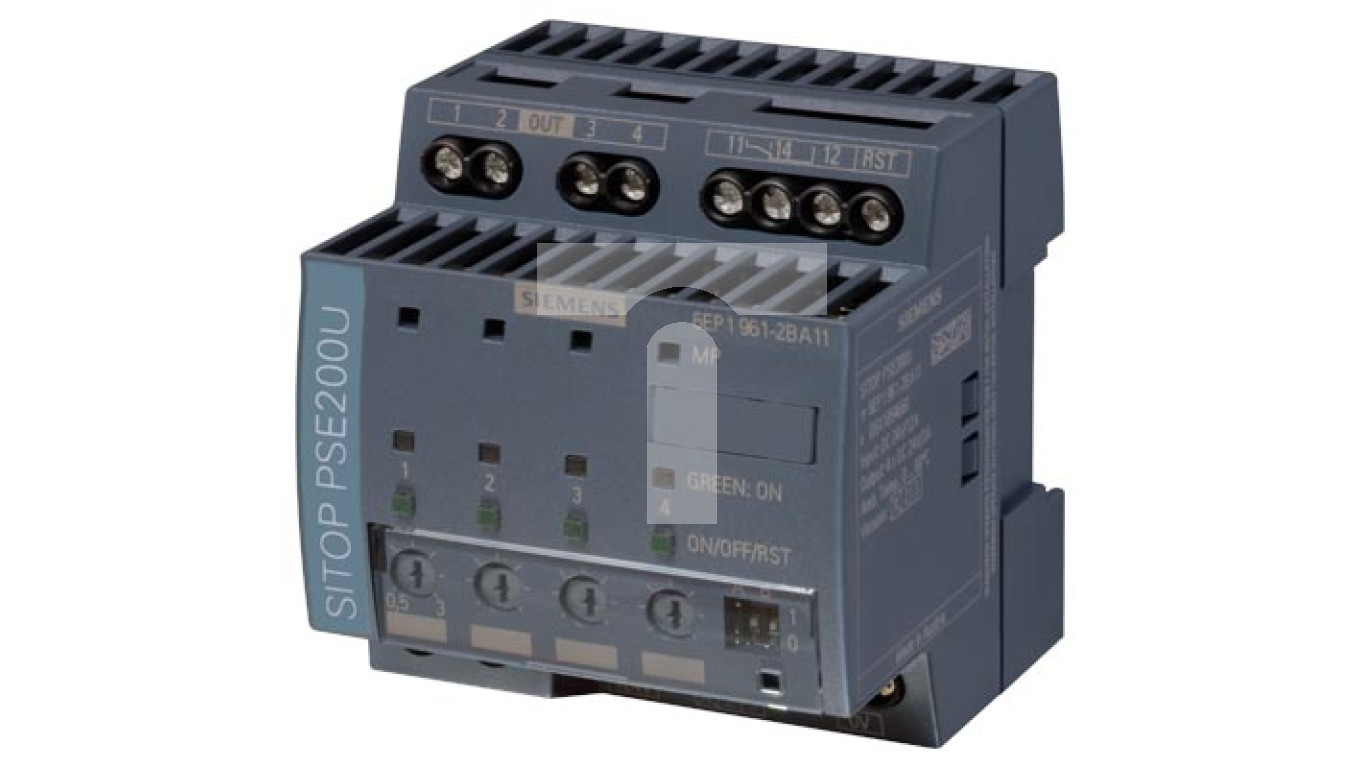 Zasilacz SIPTOP PSE200U 24VDC 24VDC 3A 6EP1961-2BA11 – SIEMENS | TIM SA