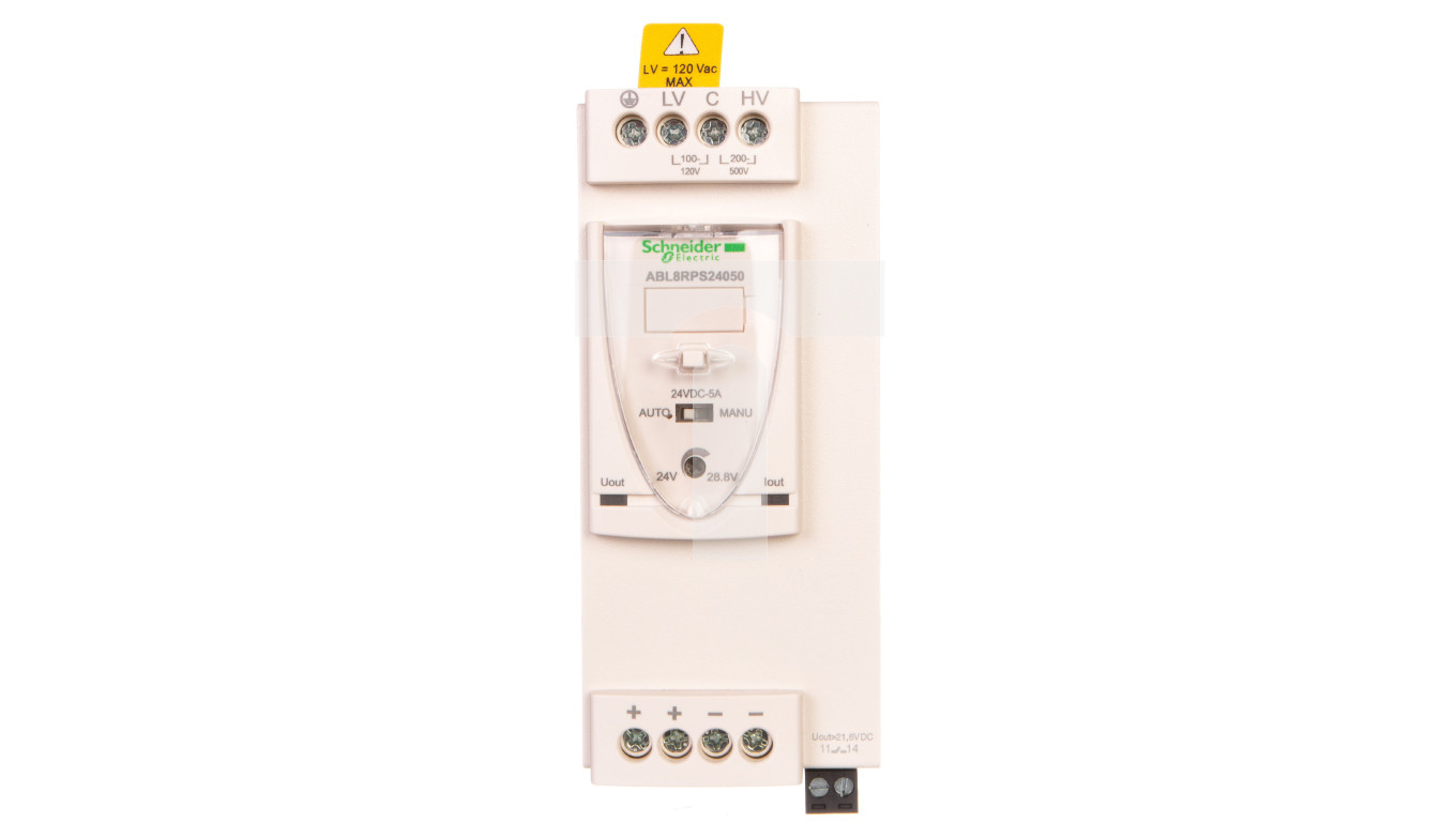 Zasilacz impulsowy 100-120V/200-500V AC/24V DC 120W 5A ABL8RPS24050 ...