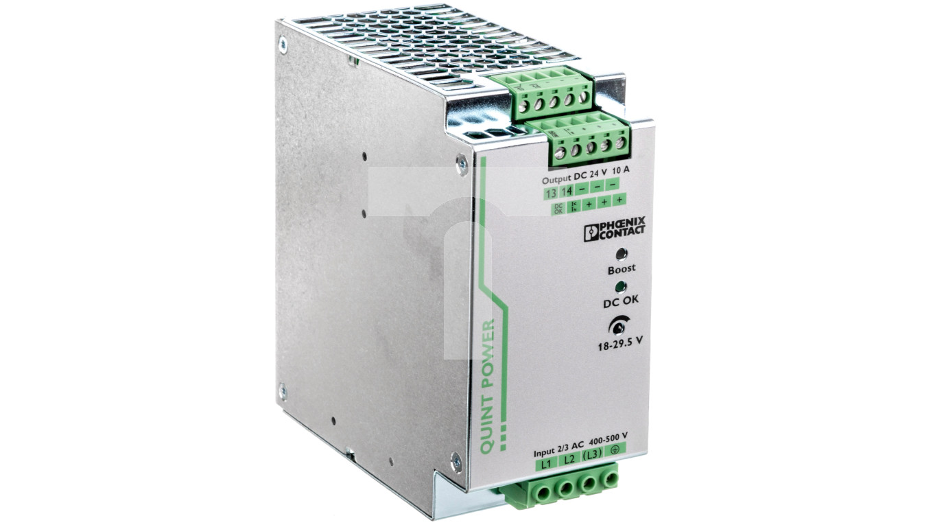Zasilacz impulsowy 400-500V AC/24V DC 240W 10A (modułowy) QUINT-PS/3AC ...