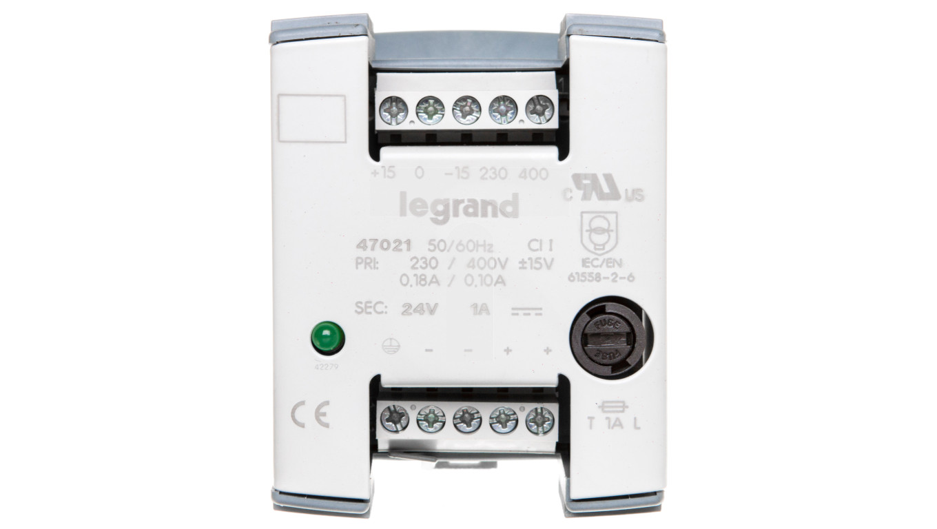 Zasilacz stabilizowany 1-fazowy z filtrem 230-400V/24VDC 1A 047021 ...
