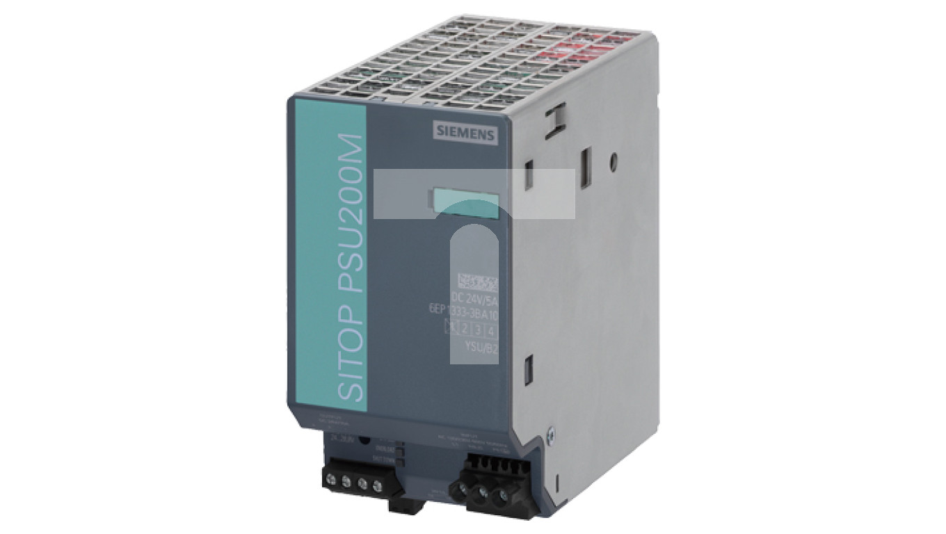 Zasilacz stabilizowany SITOP PSU200M 5A 120/230-500VAC 24VDC 6EP1333 ...